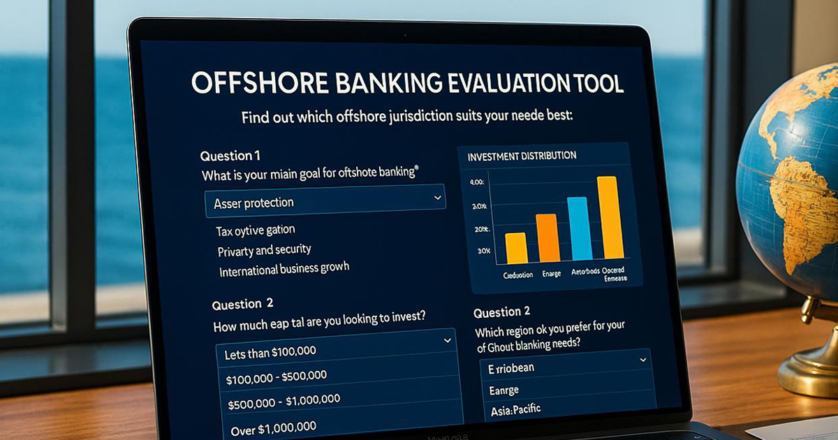 Exclusive Offshore Banking Evaluation Tool. Which Offshore Jurisdiction ...
